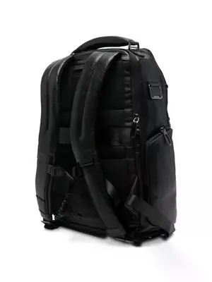 PIQUADRO Zip-up Leather Backpack