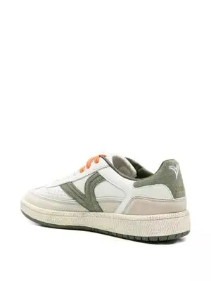Victoria Beckham Leather Low Top Sneakers - White