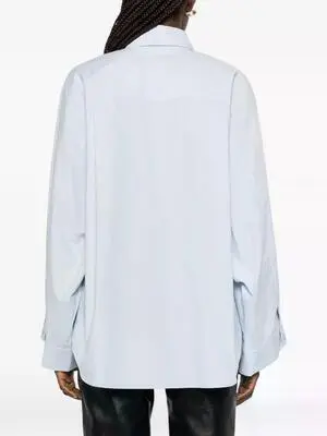 THE FRANKIE SHOP Tila Button-fastening Shirt - Blue