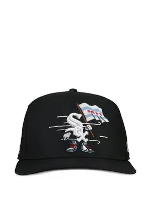 New Era Embroidered Cap - Black