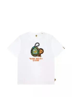 A BATHING APE Graphic-print T-shirt - White