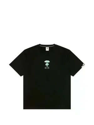 AAPE BY *A BATHING APE Graphic Crewneck T-shirt - Black