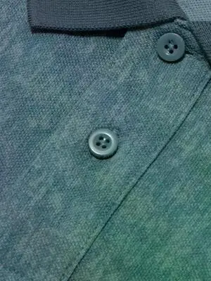 AAPE BY *A BATHING APE Logo-appliqué Polo Shirt - Blue