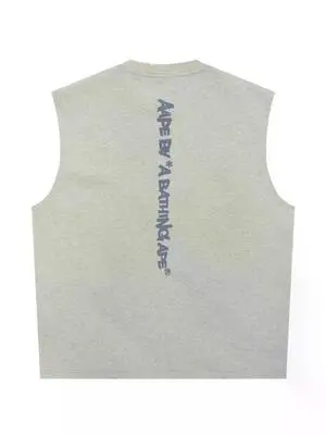 AAPE BY *A BATHING APE Appliqué Sleeveless Vest