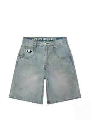 Aape By *a Bathing Ape Denim Shorts Bottoms For Men