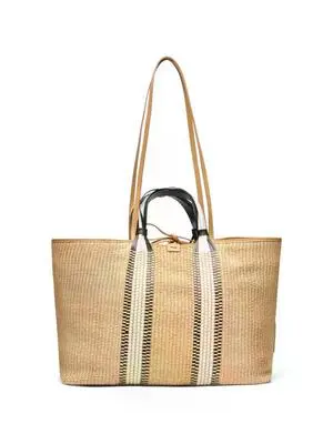 Casadei Amalfi Woven Shoulder Bag
