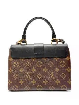 LOUIS VUITTON 2021 Monogram Top Handle Bag - Brown