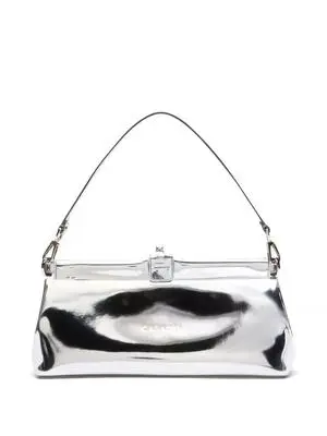 Casadei Logo-detail Shoulder Bag - Grey