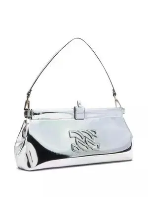 Casadei Logo-detail Shoulder Bag - Grey