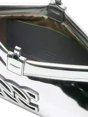 Casadei Logo-detail Shoulder Bag - Grey
