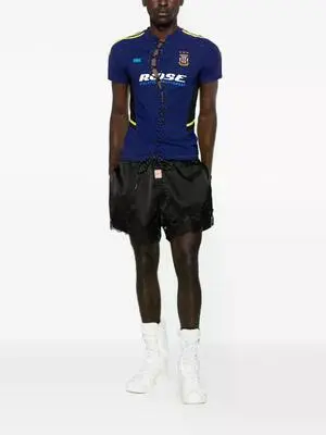 Martine Rose Lace-up Stripe T-shirt