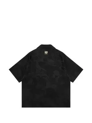 AAPE BY *A BATHING APE Embroidered Logo Shirt - Black