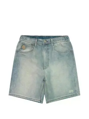 AAPE BY *A BATHING APE Logo-patch Embroidered Shorts