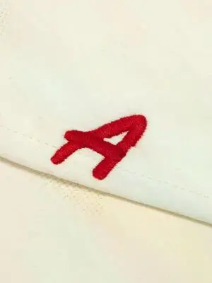 AAPE BY *A BATHING APE Embroidered Short-sleeve Shirt - Neutrals