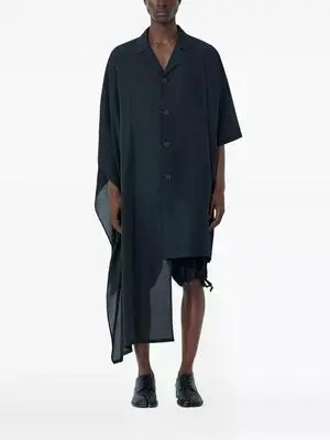 Yohji Yamamoto Short-sleeve Buttoned Shirt
