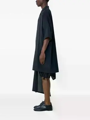 Yohji Yamamoto Short-sleeve Buttoned Shirt