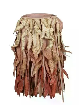 Valentino Garavani Skirt With Feather Detailing