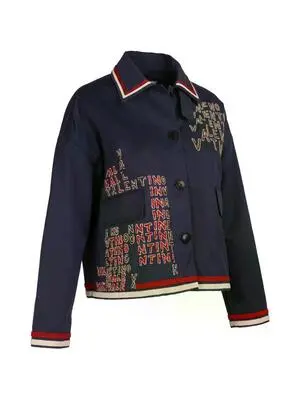 Valentino Garavani Beaded Collar Jacket