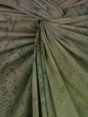 Federica Tosi Printed Knot Skirt