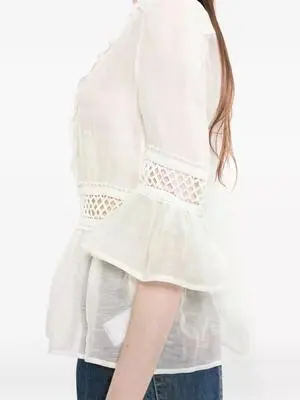 WE ARE KINDRED Peplum-hem Blouse