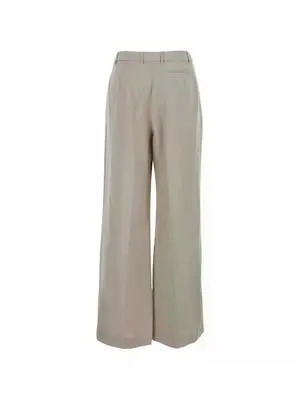 MERCI Straight Leg Trousers - Neutrals