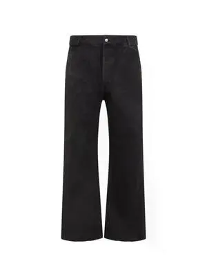 Fear Of God Logo-patch Jeans - Black