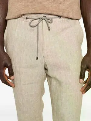 Corneliani Drawstring Trousers - Neutrals