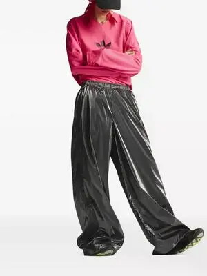 Adidas Logo Wide-leg Tracksuit Bottoms