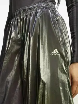 Adidas Logo Wide-leg Tracksuit Bottoms