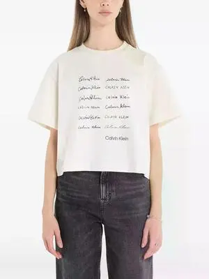 Calvin Klein Logo Crop Top