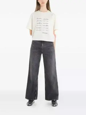 Calvin Klein Logo Crop Top