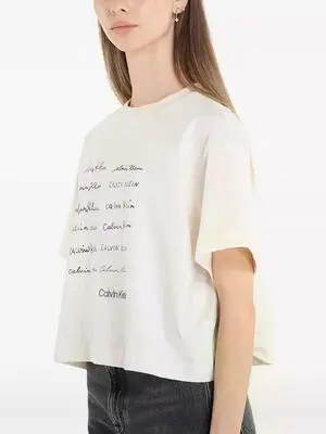 Calvin Klein Logo Crop Top