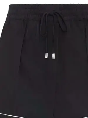 Sportmax Drawstring Shorts - Black