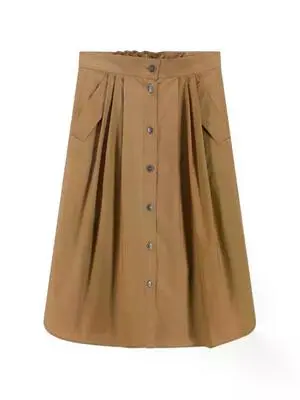 8PM Button Detailed Skirt
