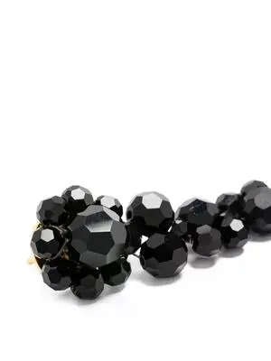 Simone Rocha Beaded Drop Earrings - Black