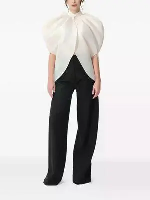 CONCEPTO Sage Cape Blouse