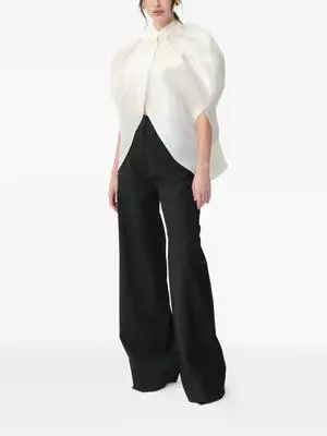 CONCEPTO Sage Cape Blouse