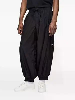 Y3 Elastic-waist Cuffed Trousers
