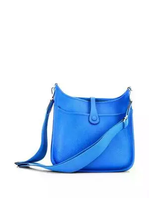 Hermès Evelyne Iii Clemence Pm Crossbody Bag - Blue