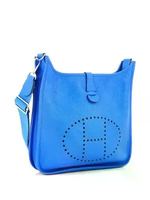 Hermès Evelyne Iii Clemence Pm Crossbody Bag - Blue