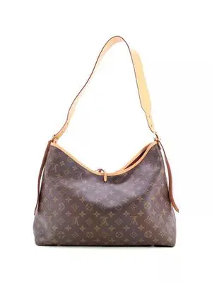 LOUIS VUITTON Carryall Monogram Canvas Mm Hobo Bag