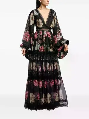 Miau By Clara Rotescu Trimmed Day Dresses