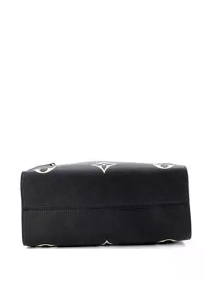 LOUIS VUITTON Onthego Mm Tote Bicolor Monogram Empreinte - Black