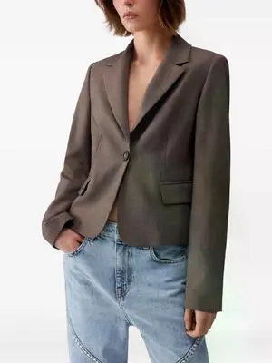 Liu Jo Single-breasted Cropped Blazer