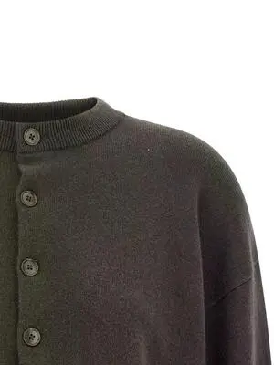 Extreme Cashmere Nº170 Buttoned Crew-neck Cardigan