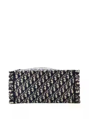 Dior Oblique Canvas Medium Tote Bag - Blue
