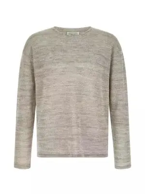ROBERTO COLLINA Mouliné Knit Sweater - Grey