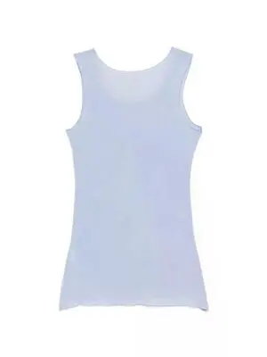 DANIELE FIESOLI Round-neck Tank Top - Blue