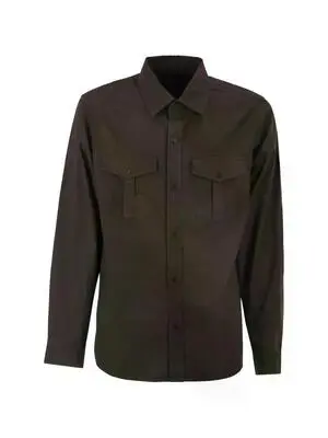 A.p.c. Long-sleeve Shirt - Brown