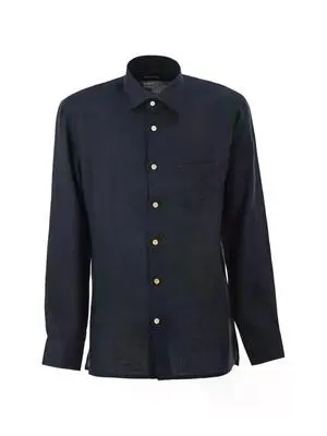 Kiton Linen Shirt - Blue